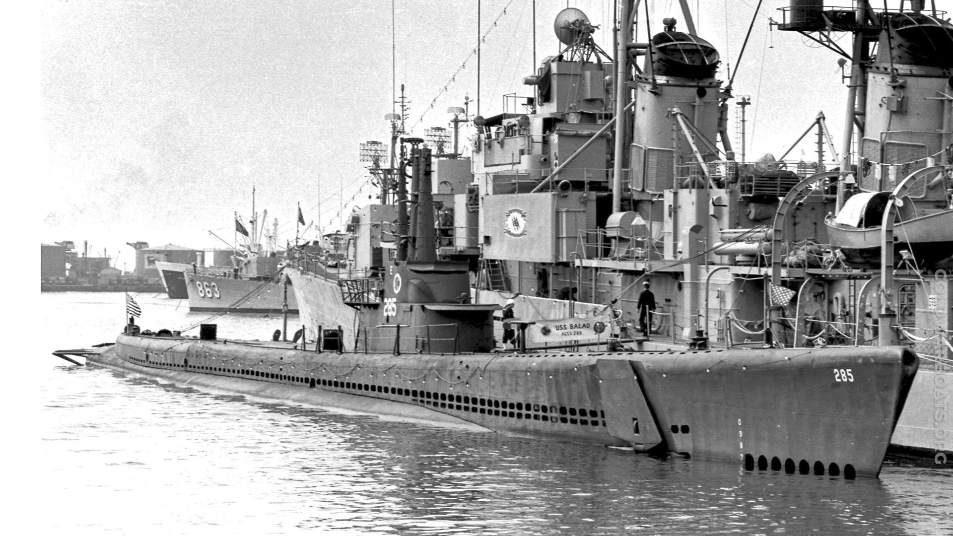 USS Harder Quarterdeck