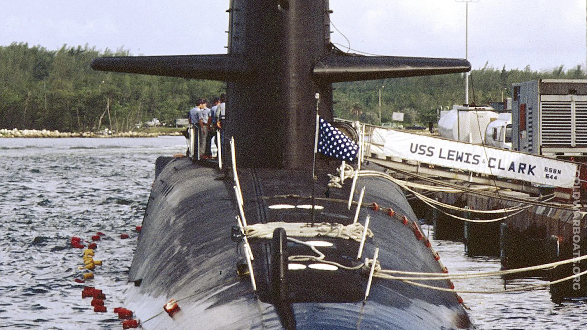 FIRST TIME ABOARD THE SSBN 644?