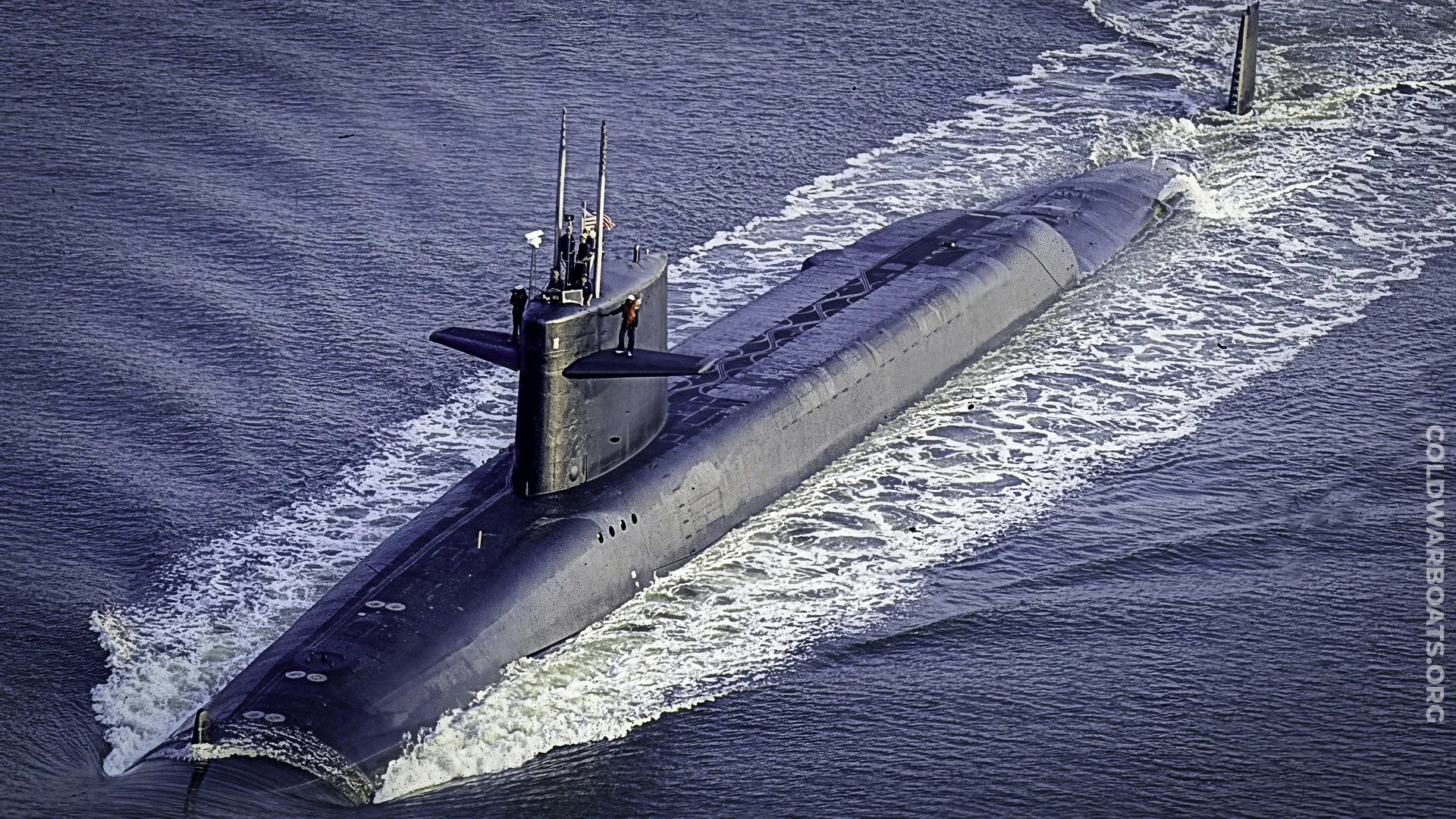 SSBN 644 Quarterdeck