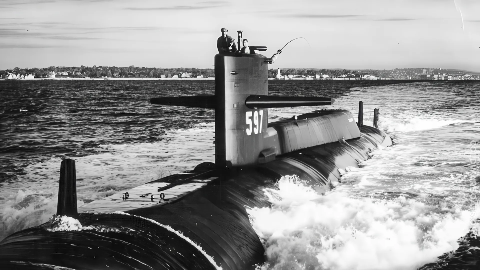 SSN 597 Quarterdeck