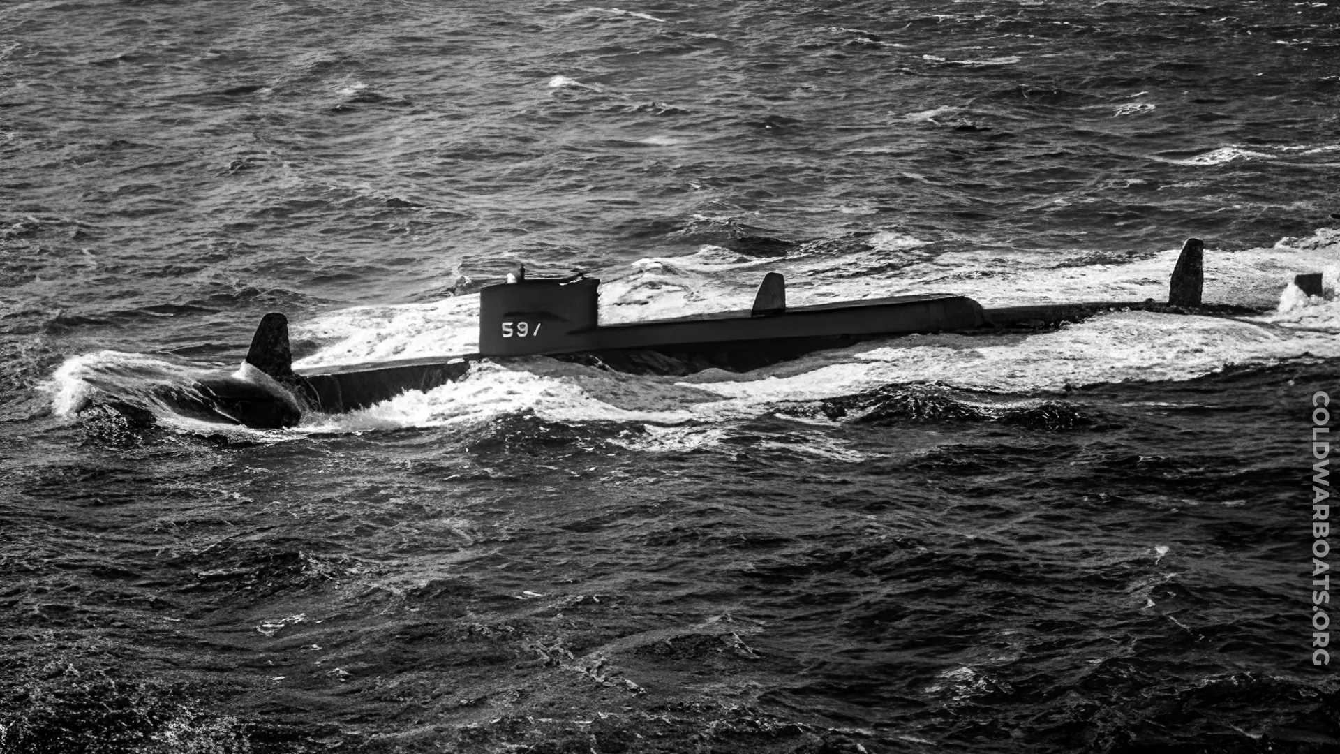 FIRST TIME ABOARD THE SSN 597?