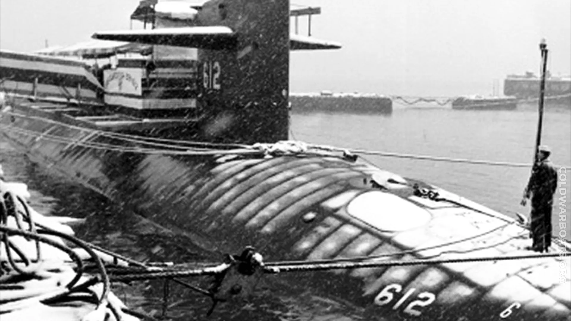 FIRST TIME ABOARD THE SSN 612?