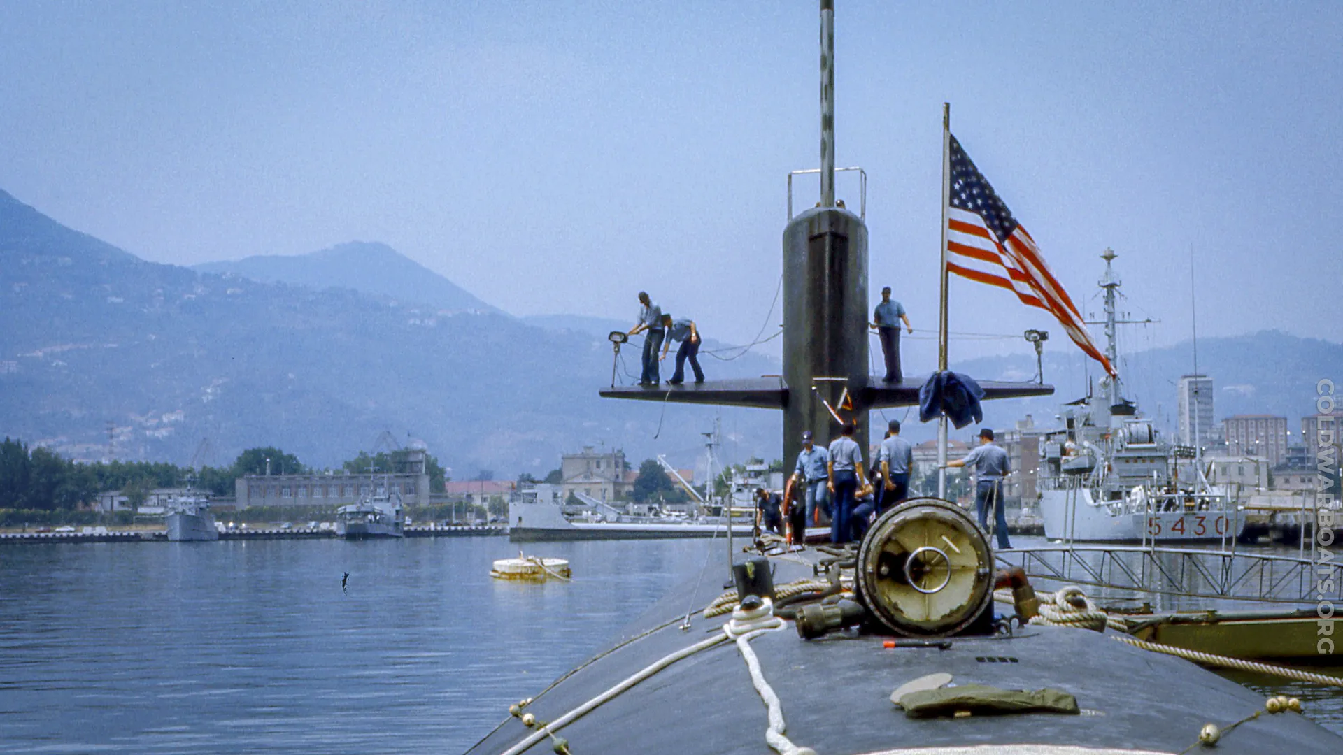 USS Thomas Jefferson Quarterdeck